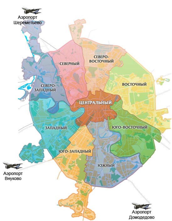 Best Neighborhoods & Hotels in Moscow