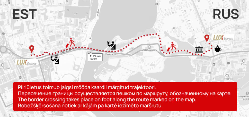 Cómo cruzar la frontera entre Estonia y Rusia: situación actual